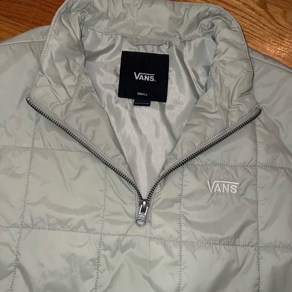 Vans | Jackets & Coats | Vans Jade Green Quilted Jacket | Poshmark
